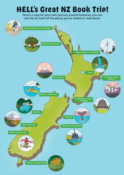 The HELL Reading Challenge | New Zealand Book Awards Trust